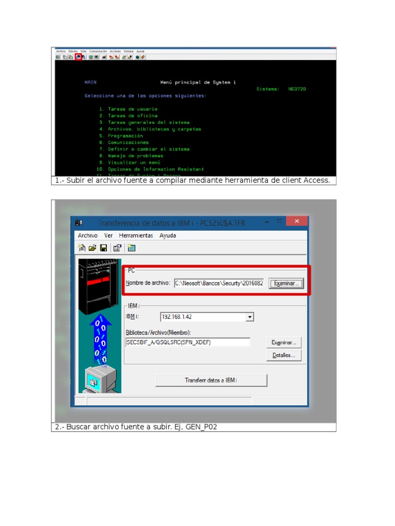 Compilar en AS400 | PDF
