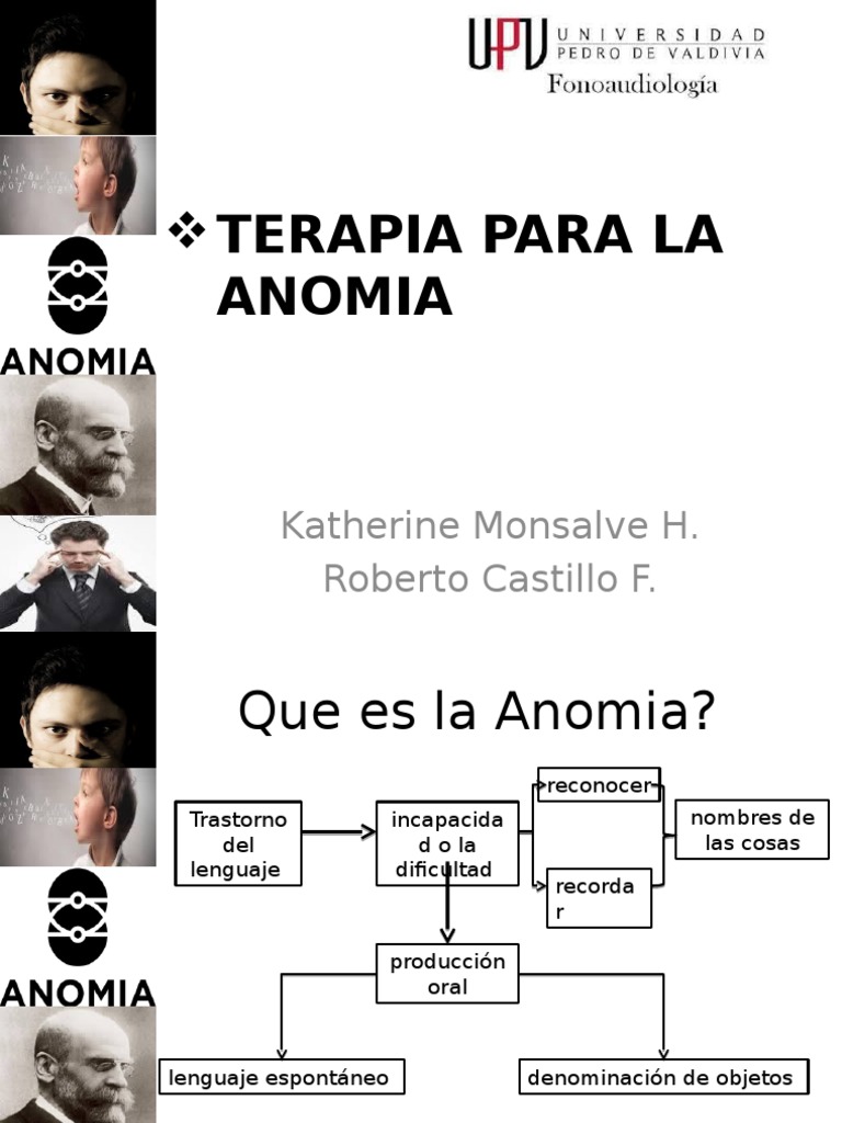 Terapia para La Anomia | PDF | Fonología | Palabra