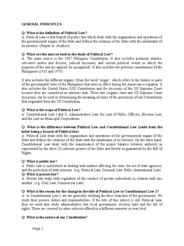 Consti Notes | PDF | United States Constitution | Constitutional Amendment