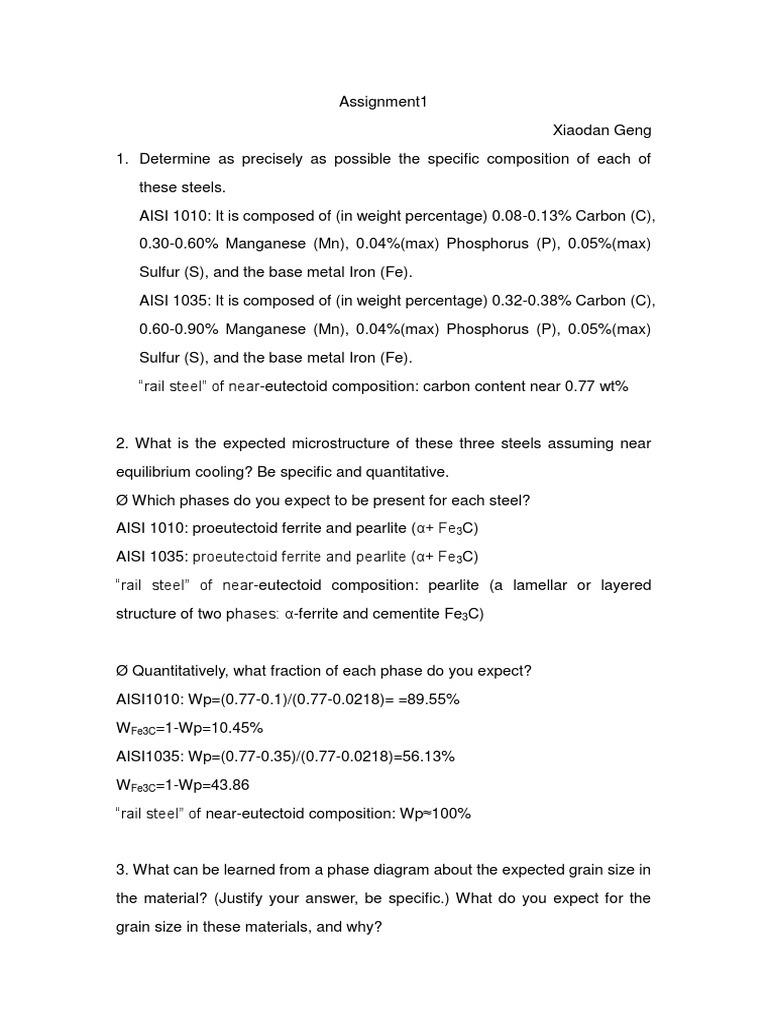 Metallography Pre Lab Report | PDF | Heat Treating | Steel