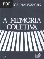 Halbwachs, Maurice - Memória Coletiva - Completo | PDF