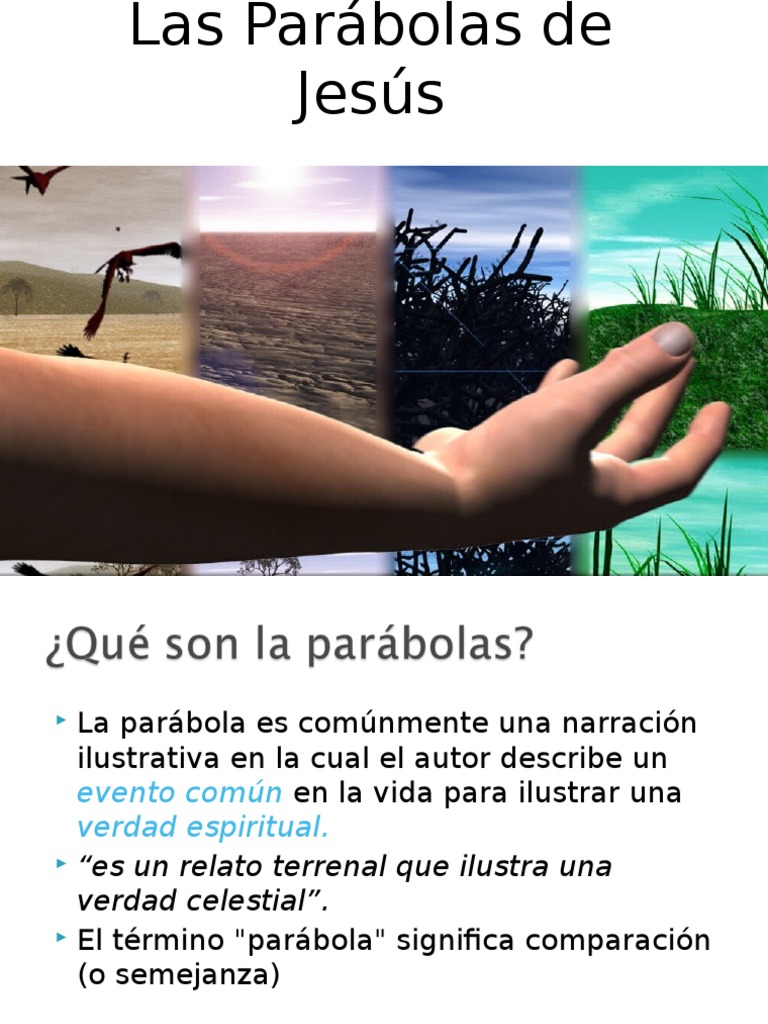 Las Parabolas de Jesus | PDF | Parábolas de Jesús | Gracia divina