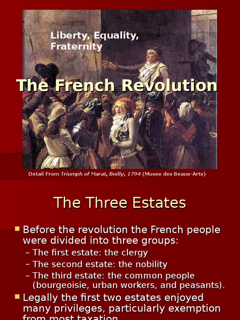The French Revolution Powerpoint | PDF | Reign Of Terror | Maximilien ...