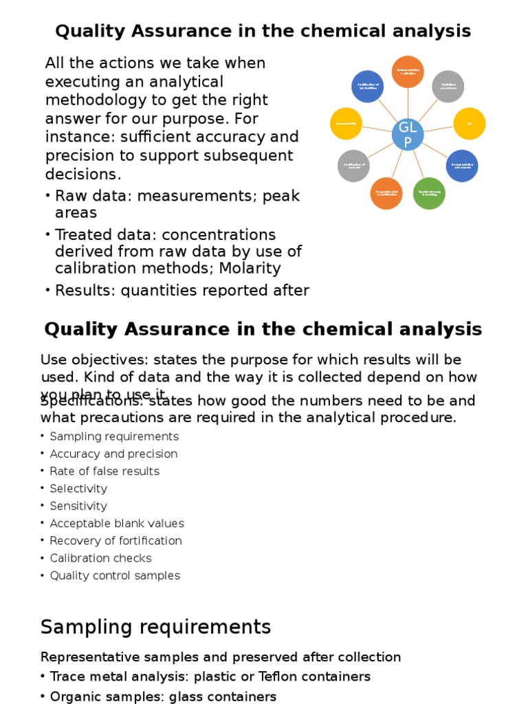 Chapter 2. Quality Assurance and Calibration | PDF | Detection Limit ...