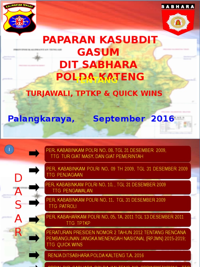 Paparan Rakernis Turjawali, TPTKP & Quick Wins | PDF | Ilmu Sosial