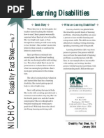 Intellectual Disabilities Fact Sheet | PDF | Intellectual Disability ...