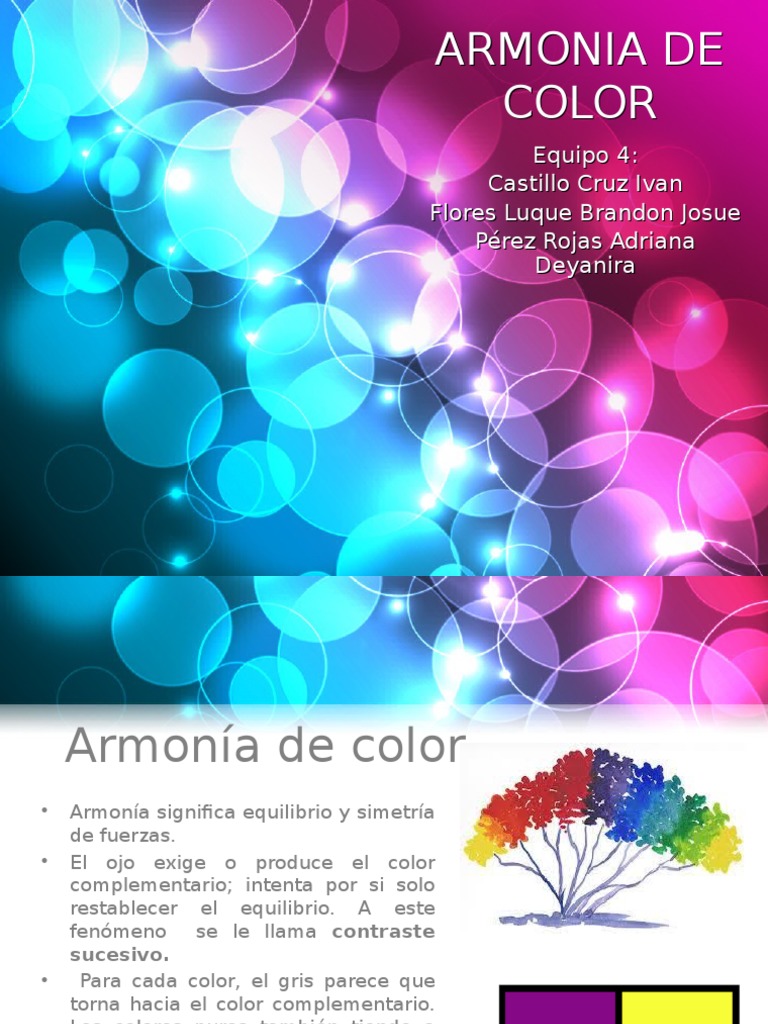 Armonia de Color | PDF | Color | Armonía