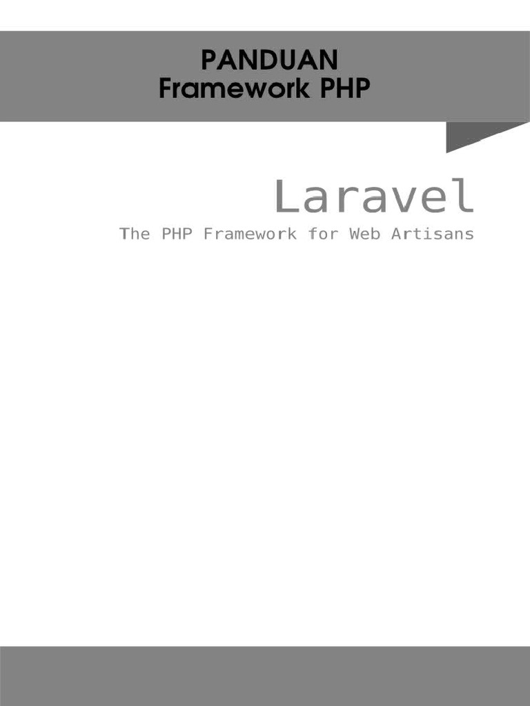 Panduan Laravel | PDF
