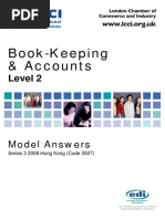 Incomplete Records Example | PDF | Debits And Credits | Expense