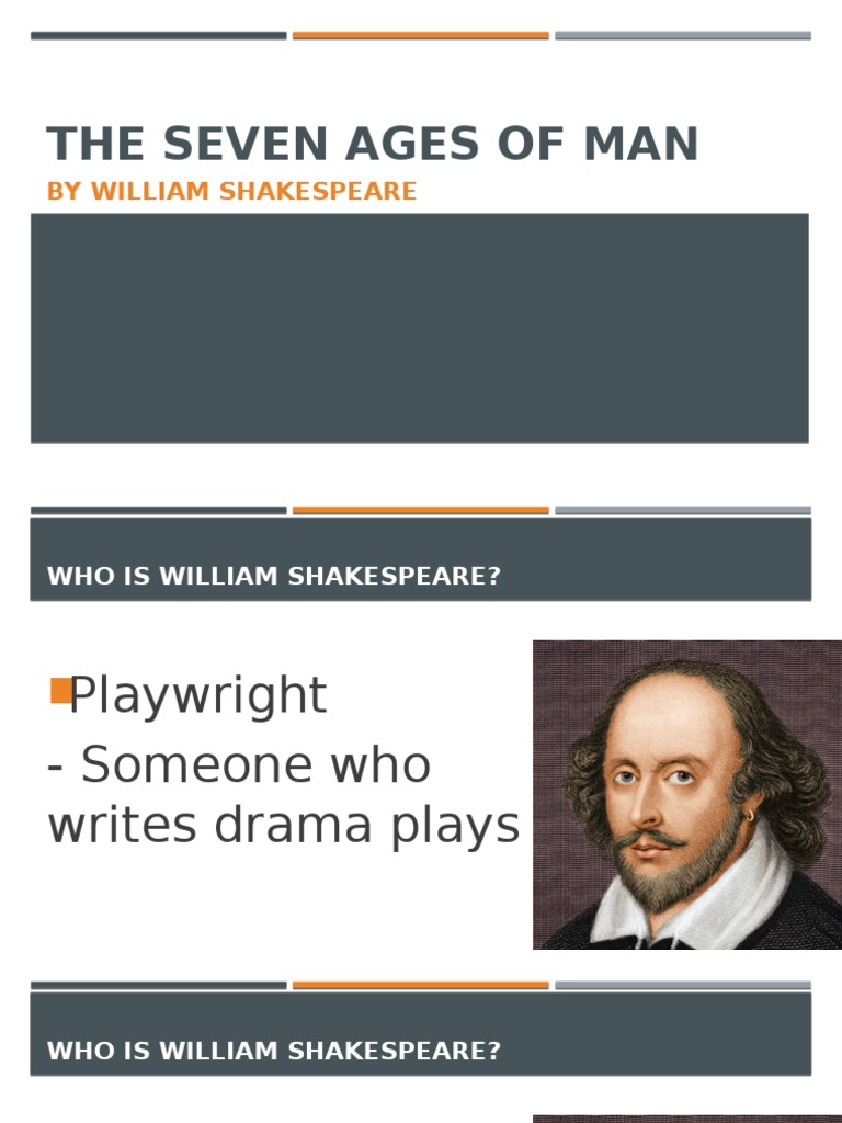 The Seven Ages of Man Explained | PDF