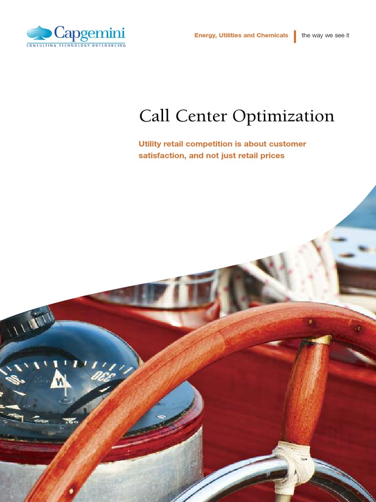 Call Center Optimization | PDF | Call Centre | Strategic Management
