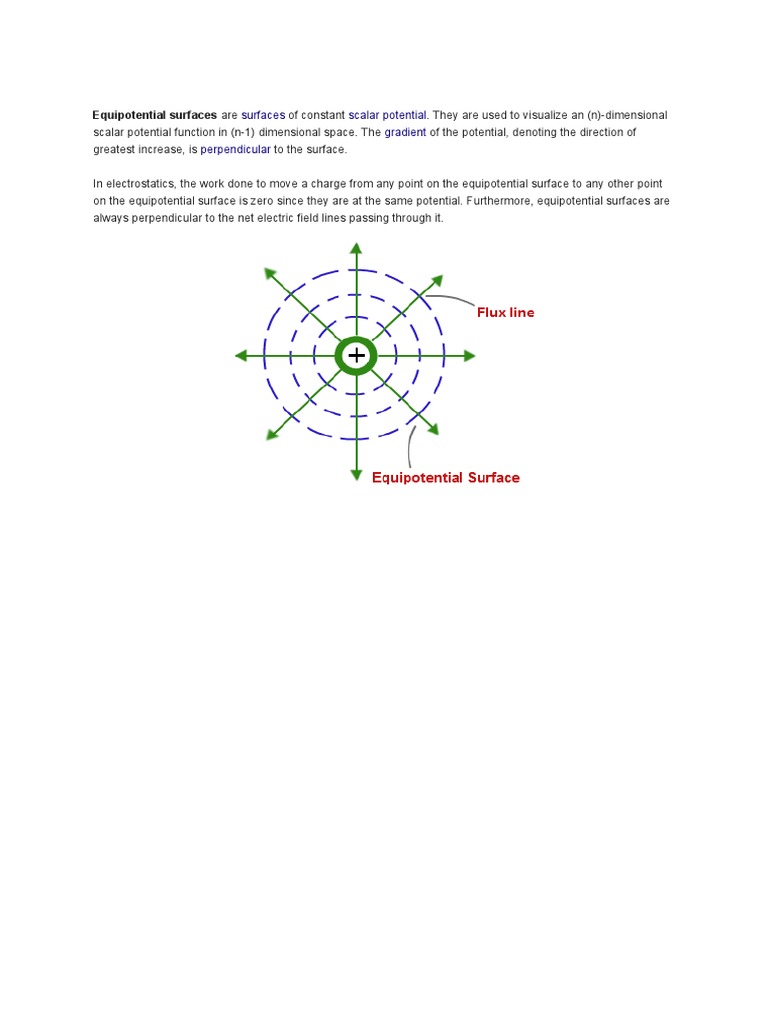 Equipotential Surfaces | PDF | Mass | Natural Philosophy