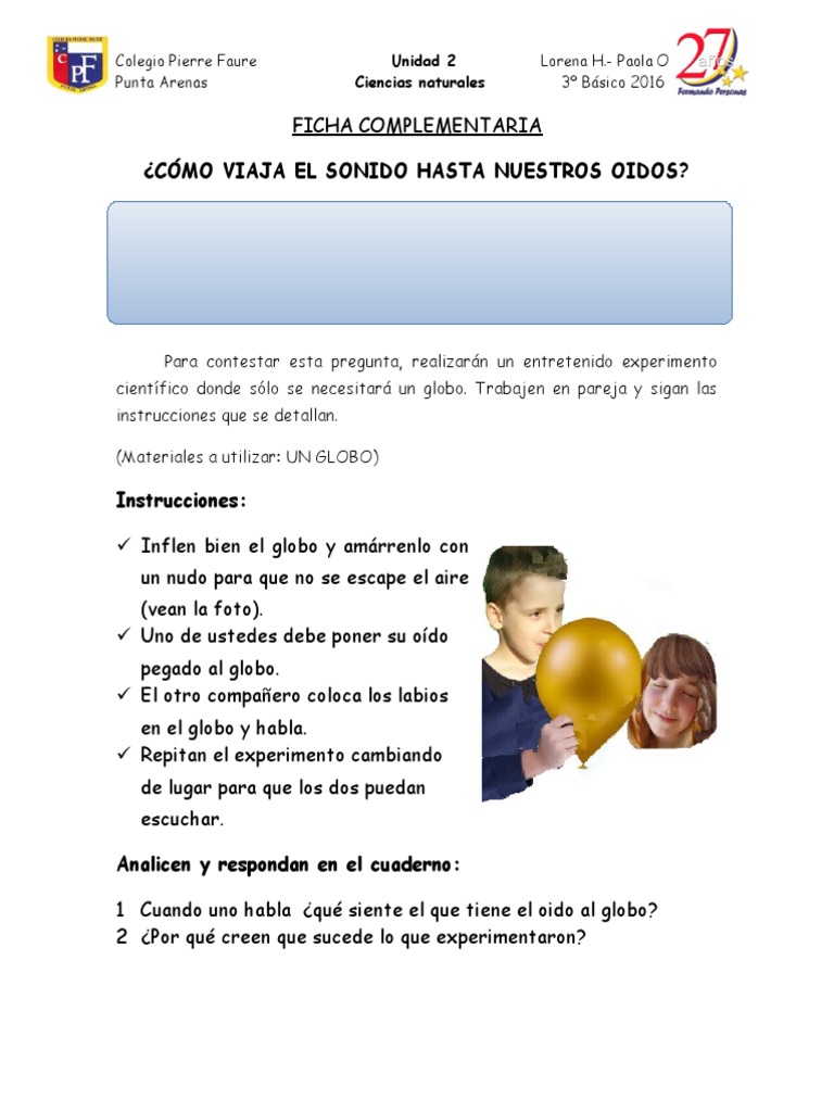 Ficha Actividad Complementaria | PDF