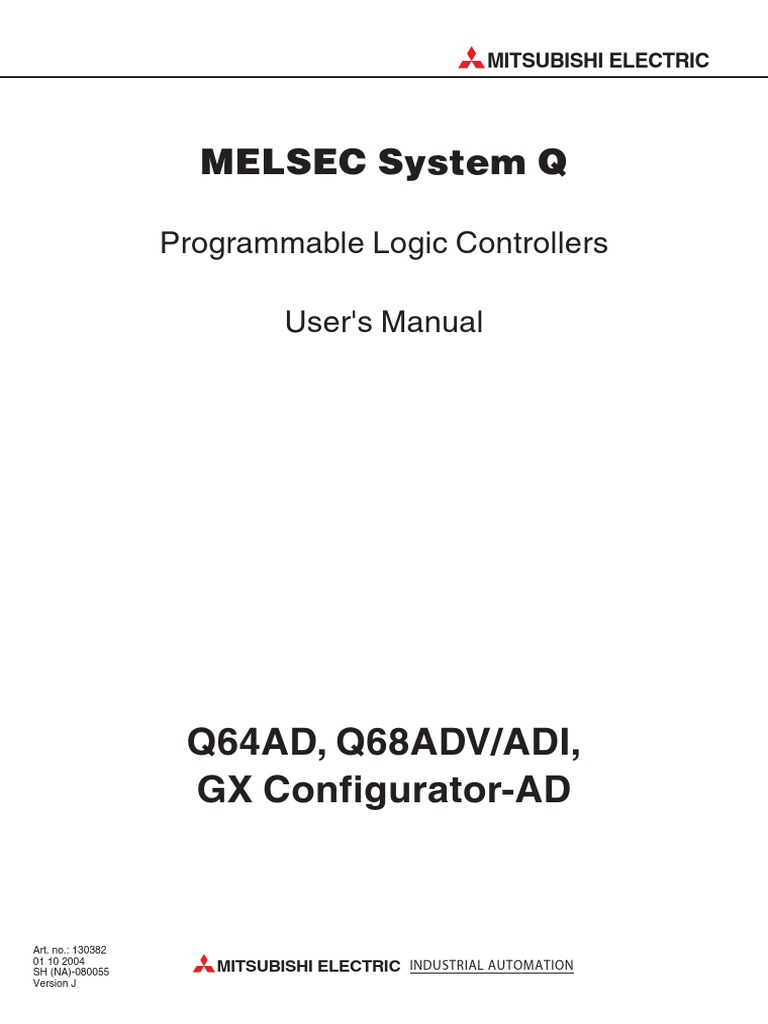 Q64ad Q68adv Adi Manual | PDF | Analog To Digital Converter ...