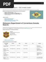 New Jersey Inmate Search Department of Corrections Lookup | PDF | New ...