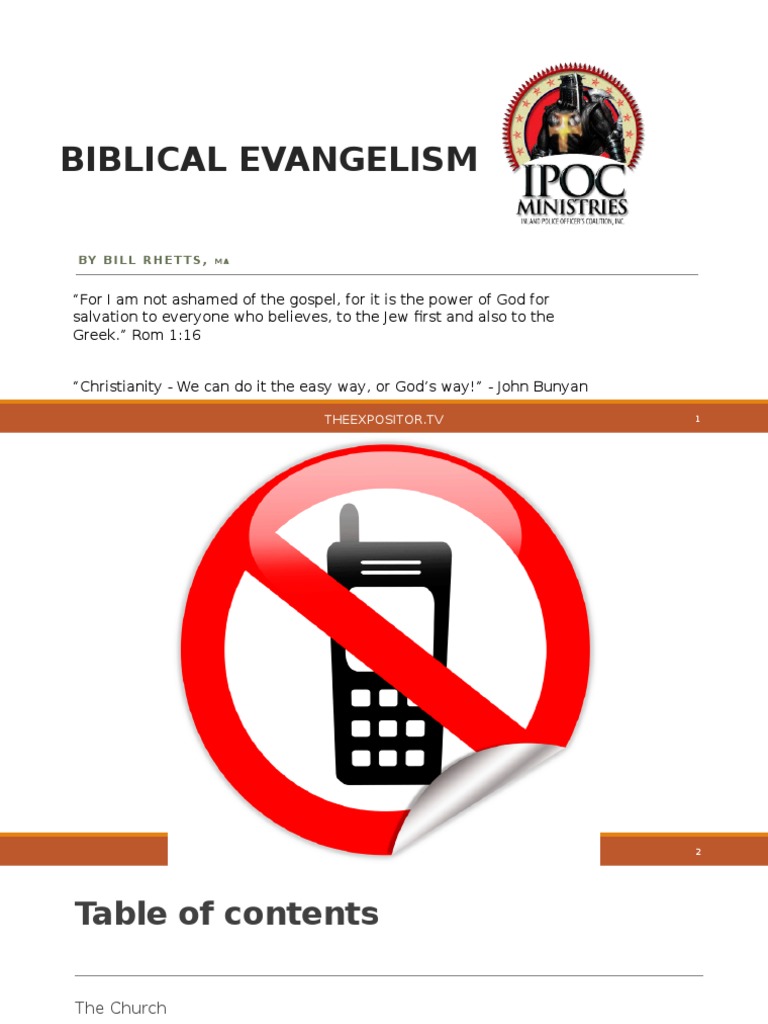PowerPoint on Biblical Evangelism | Evangelism | Sermon
