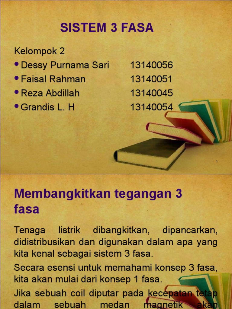 Catu Daya (Sistem 3 Fasa) | PDF