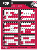 Cleveland Guardians 2026 Schedule | PDF
