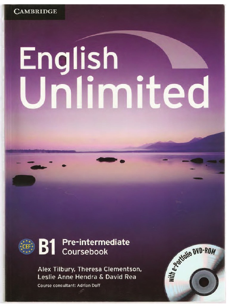 English Unlimited B1 2010 Coursebook | PDF