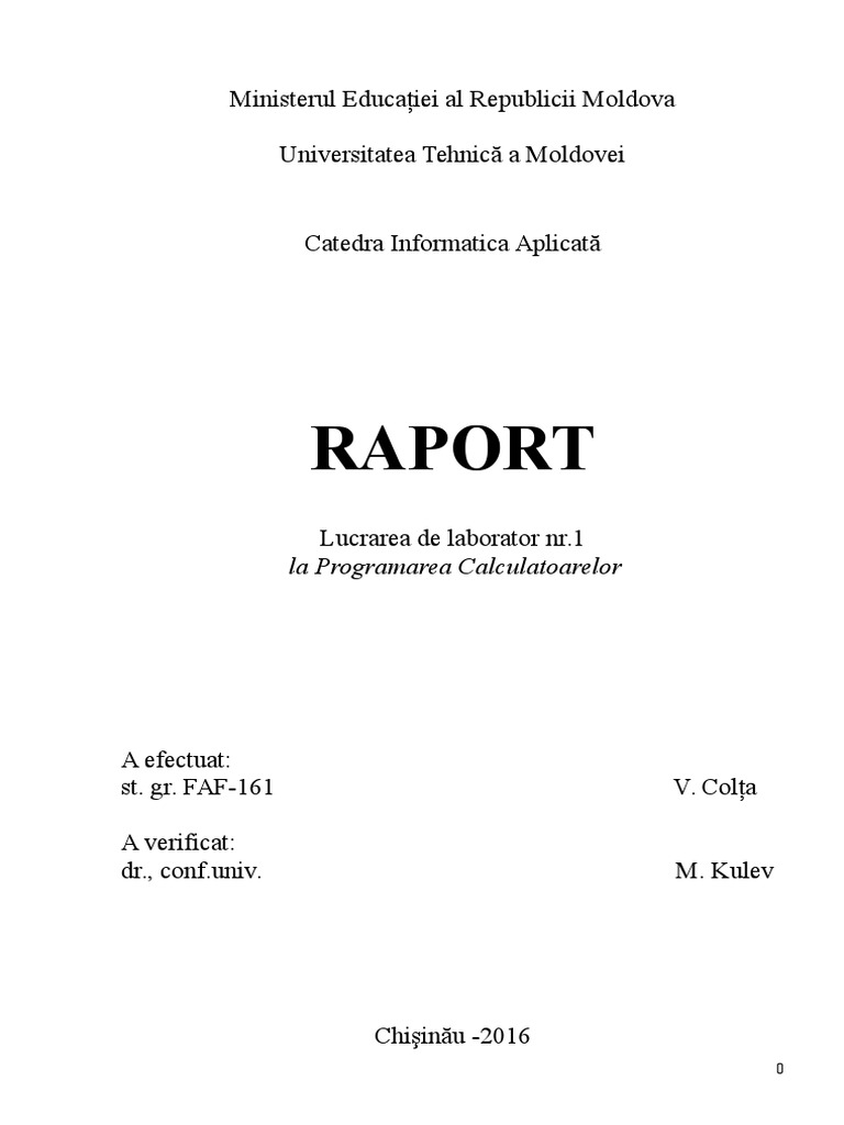 Laborator Programare UTM | PDF | Algorithms | C (Programming Language)