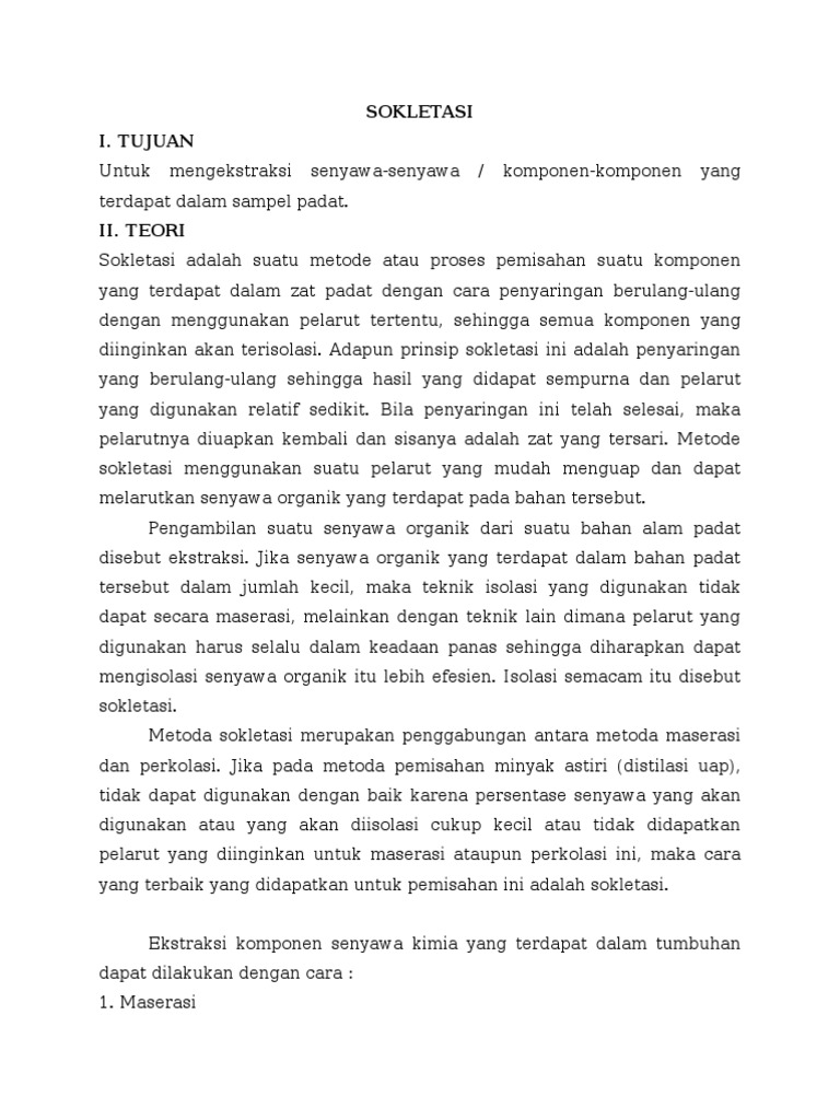 SOKLETASI | PDF