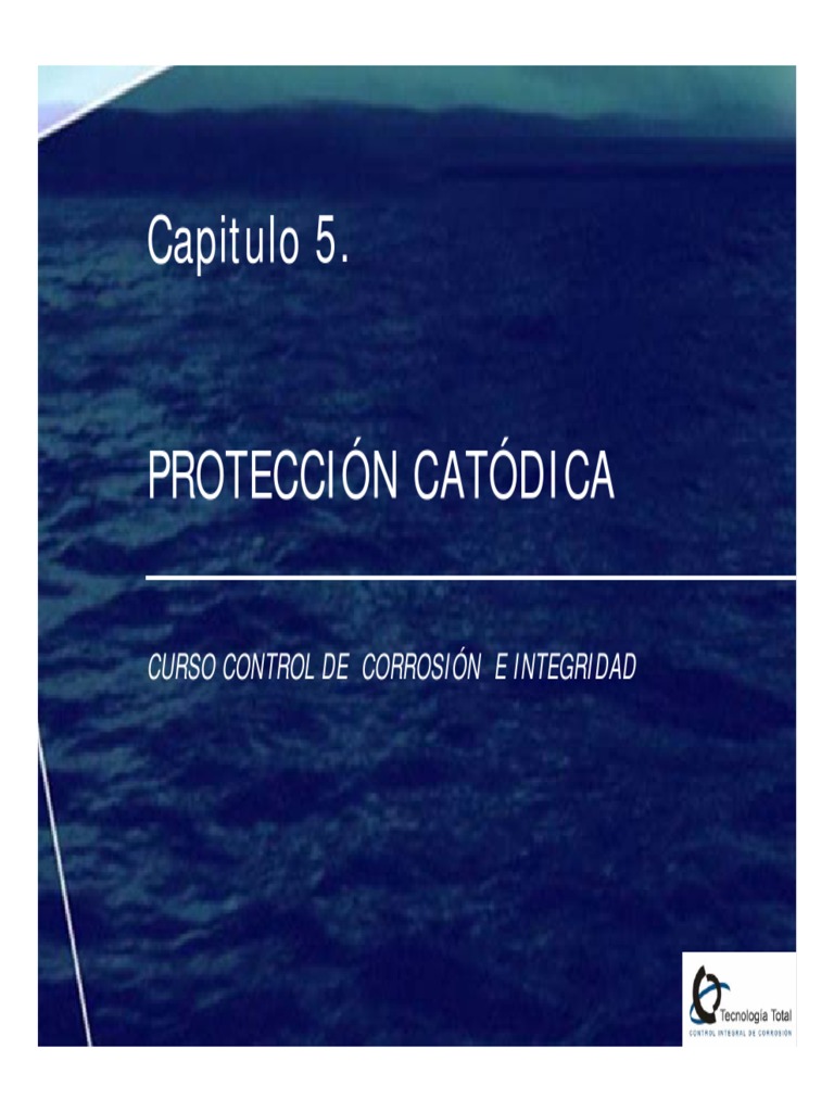5 - Proteccion Catodica | PDF | Corrosión | Corriente eléctrica