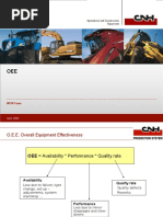 OEE Calculator and Template Guide | PDF