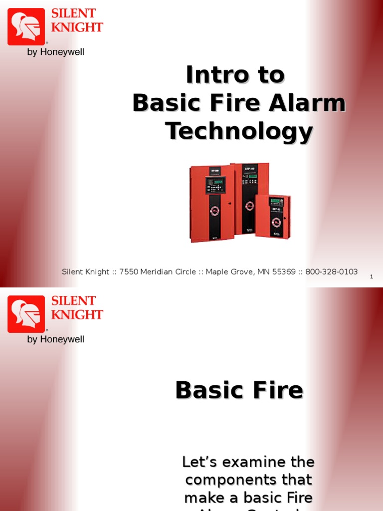 Intro To Basic Fire Alarm Technology | PDF | Electronic Circuits | Smoke