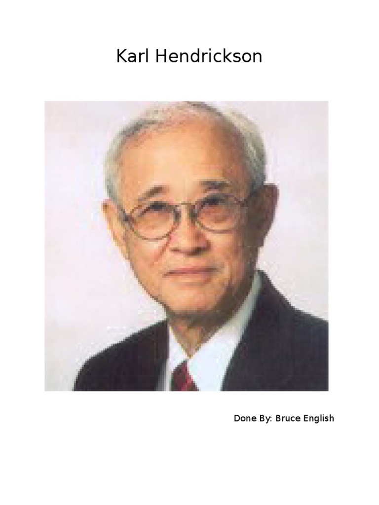 Karl Hendrickson | PDF | Economies | Business