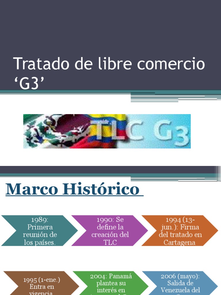 Tratado de Libre Comercio G3' | PDF