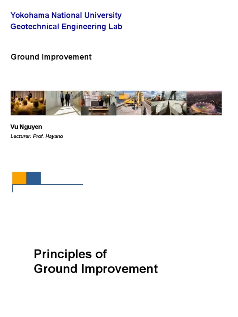 Ground Improvement Techniques Overview | PDF