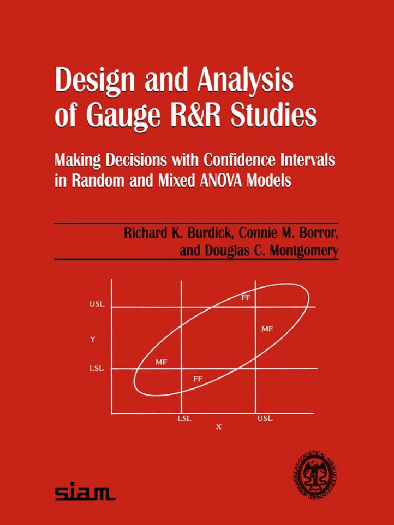 Design & Analysis of Gauge R&R Studies | PDF | Analysis Of Variance ...