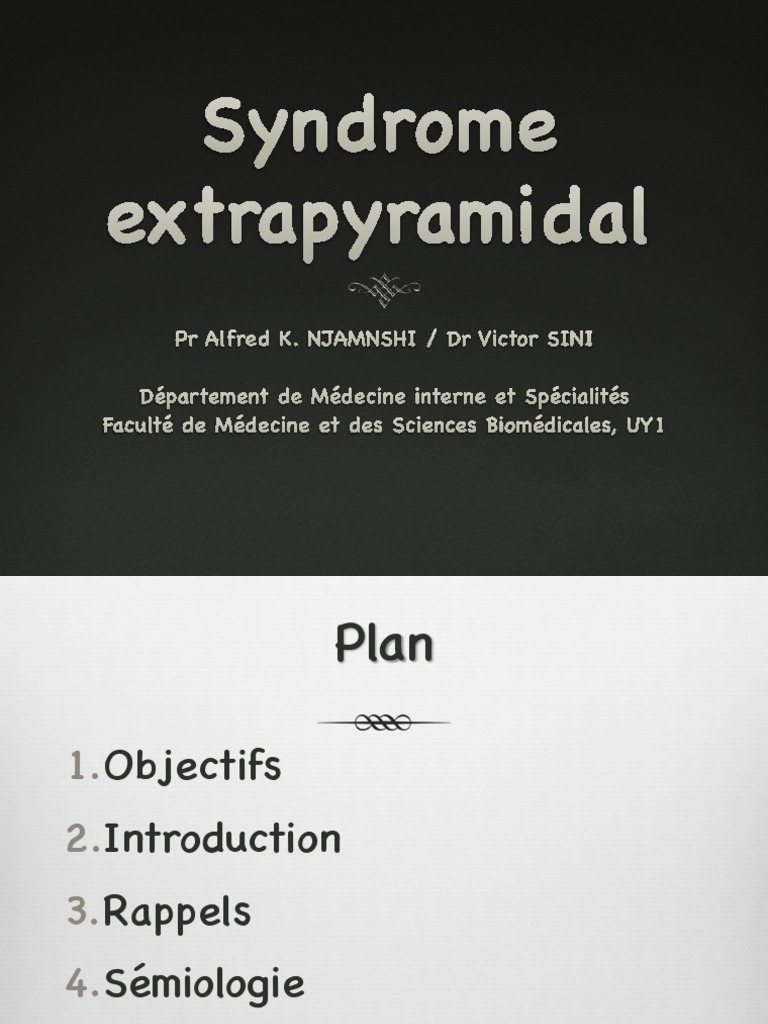Extrapyramidal Syndrome