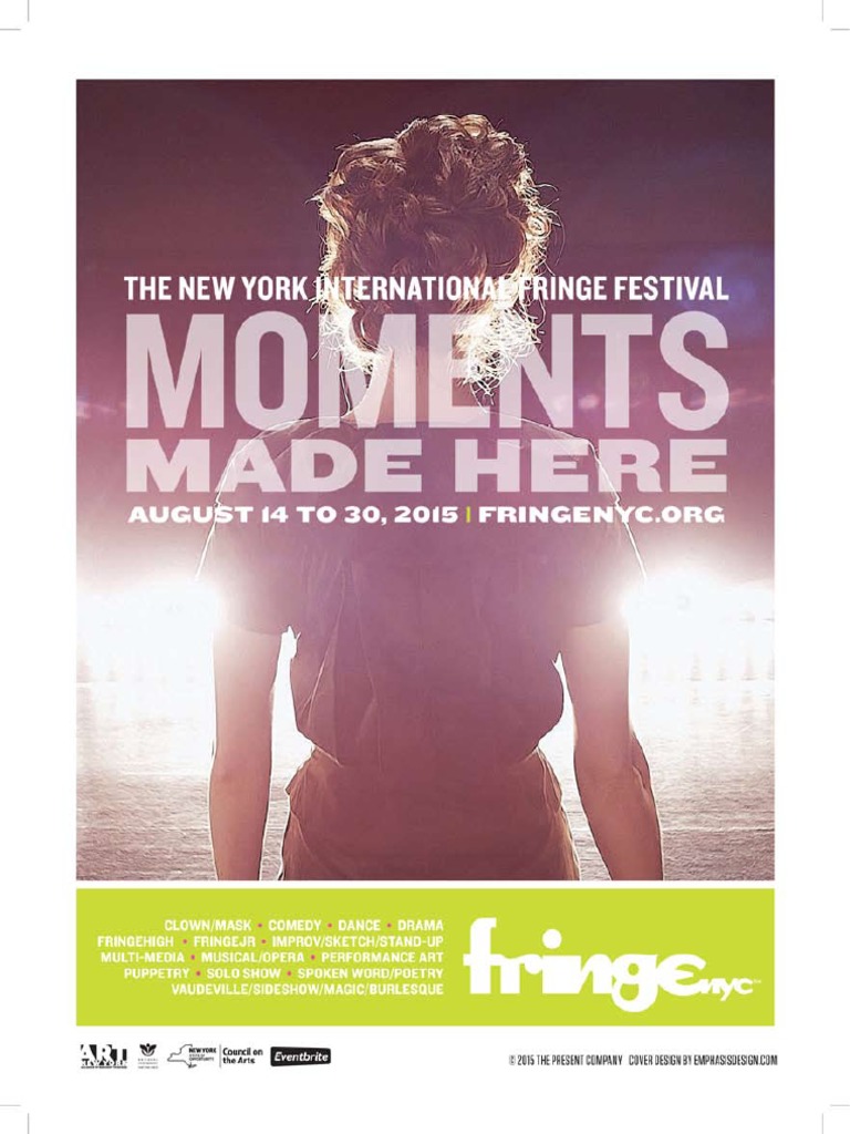 Fringe 2015 | PDF | Ticket (Admission) | Musical Theatre