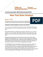 OSU Holiday Schedule 2020-2025 | PDF | Holidays | Thanksgiving