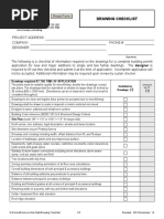 Architectural - Drawing List | PDF | Drawing | Civil Engineering