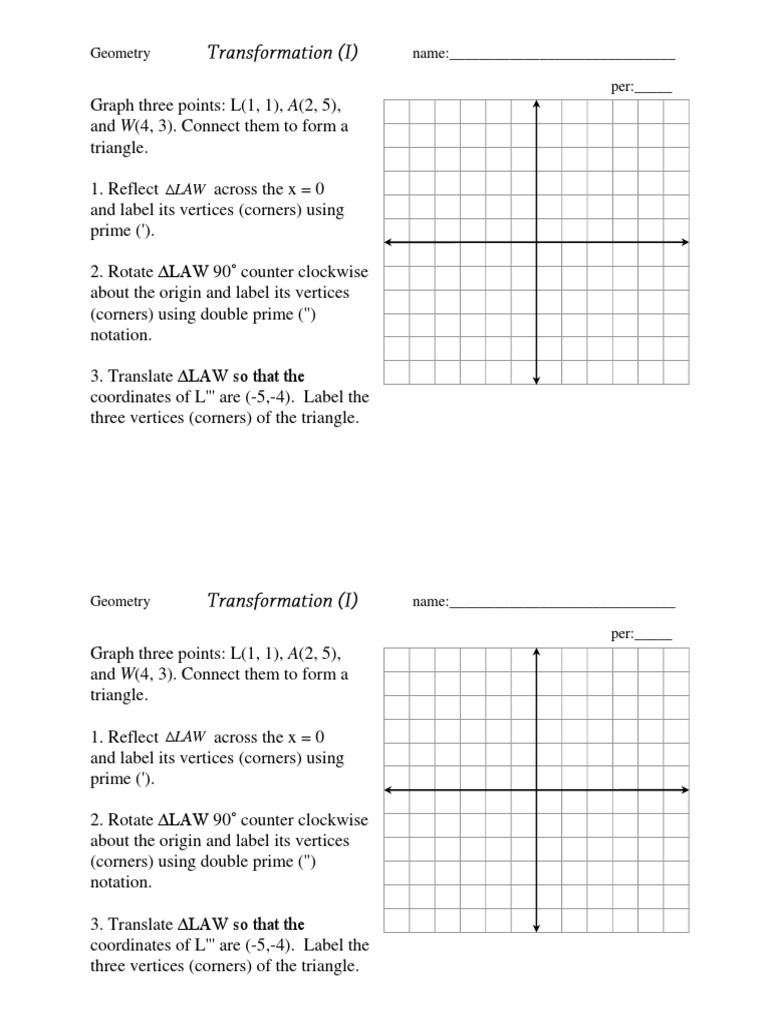 Transformations I Pdf