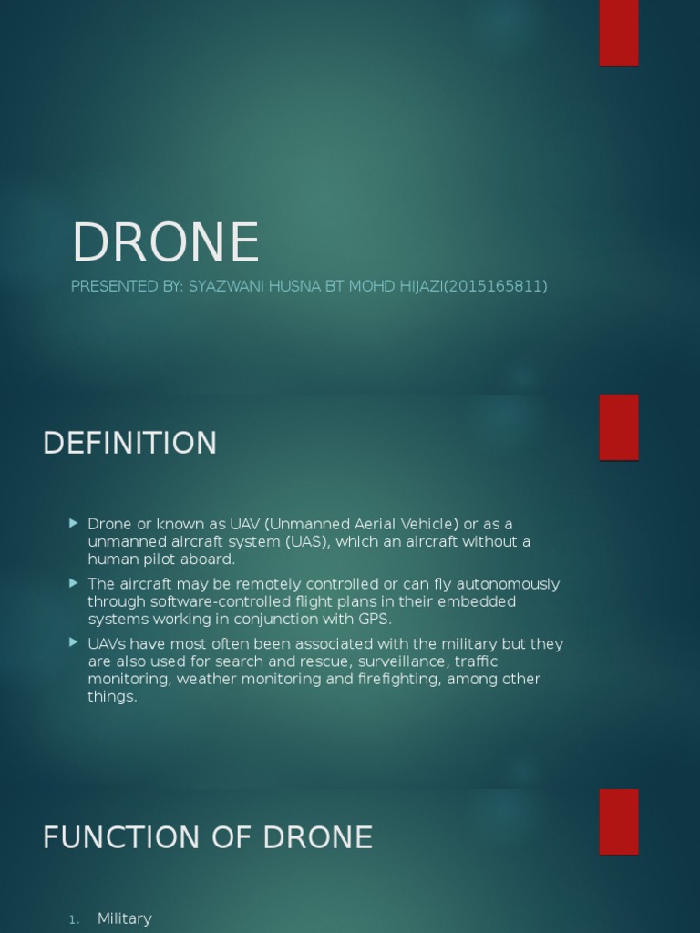 Drone | PDF