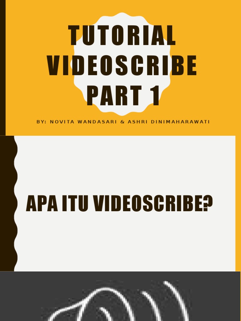 Tutorial Videoscribe Part 1 | PDF
