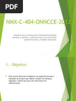 NMX-C-083-ONNCCE-2014 - Compresión | PDF | Hormigón | Esfera