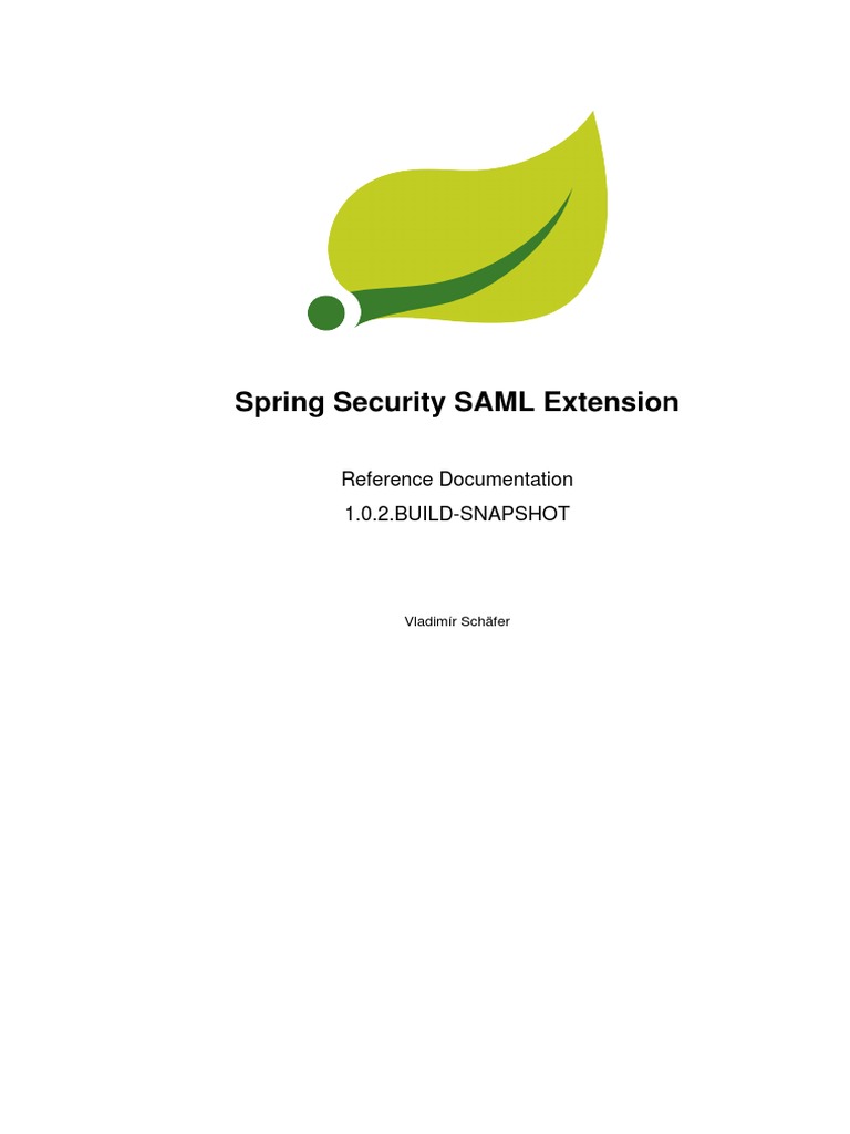 Saml Ref | PDF | Computer Security | Security