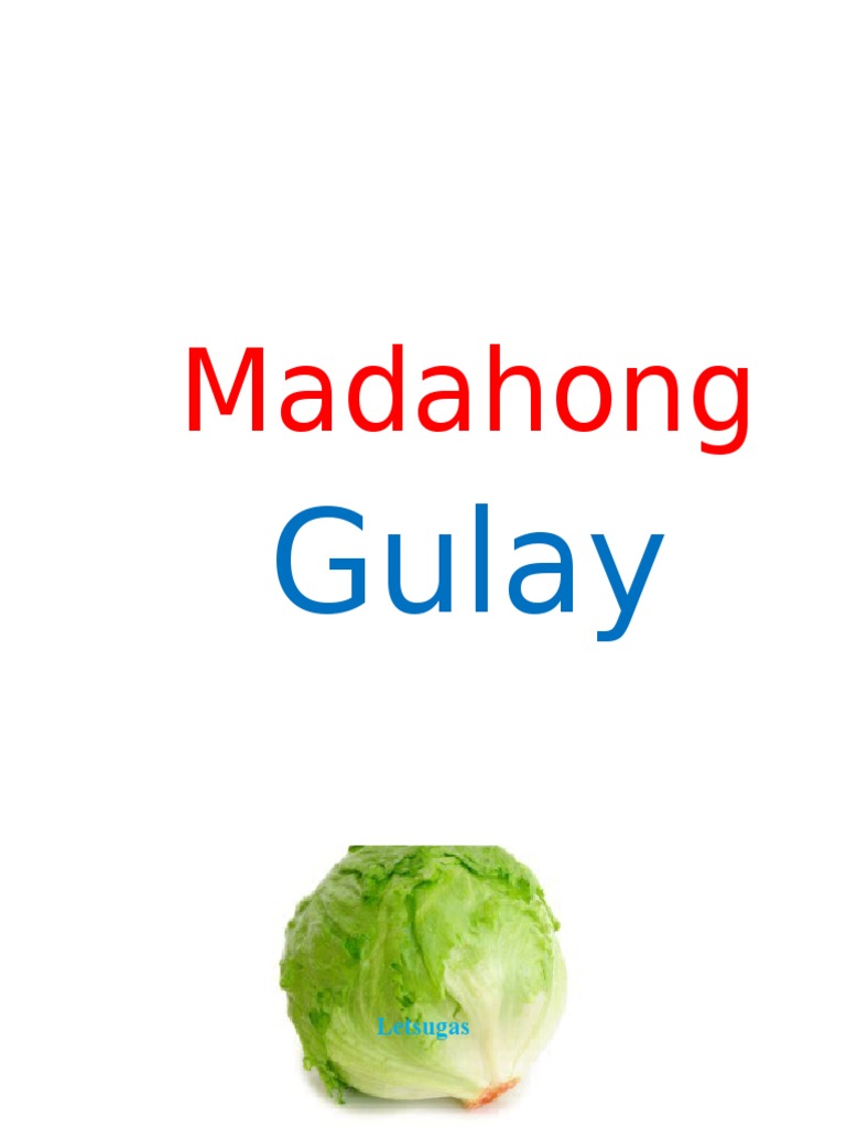 Madahong Gulay