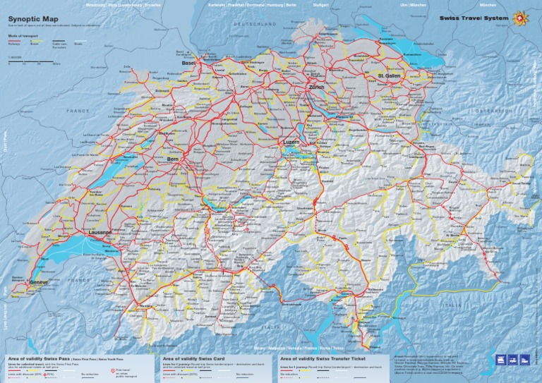 Harta Tren Elvetia | PDF