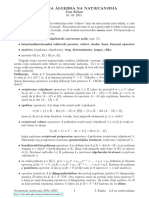 Linearna Algebra Prvi Kolokvijum PMF | PDF