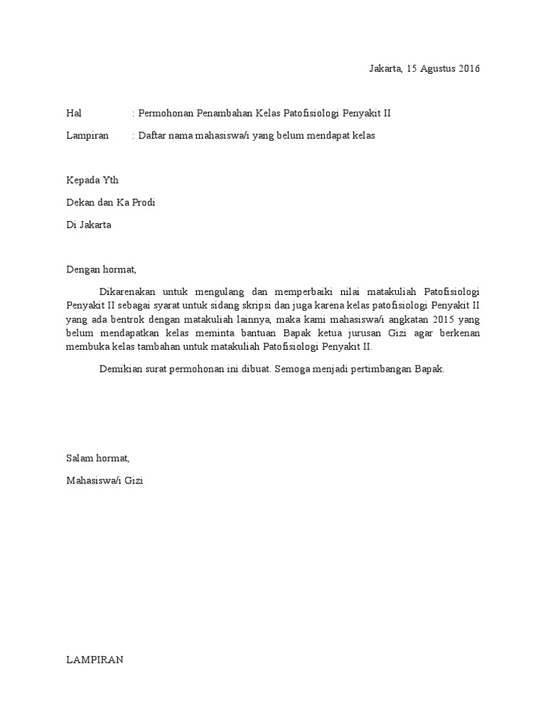 Surat Permohonan | PDF | Ilmu Sosial | Kesehatan Holistik