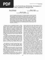 Attachment Bartholomew | PDF | Attachment Theory | Cognitive Science