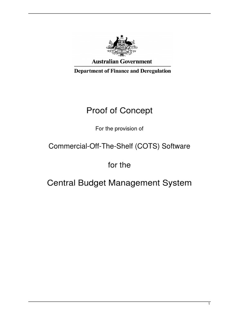 Proof of Concept | PDF | Business Process | Specification (Technical ...