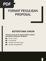 Ukuran Tulisan Pada Proposal | PDF | Karier & Perkembangan | Seni