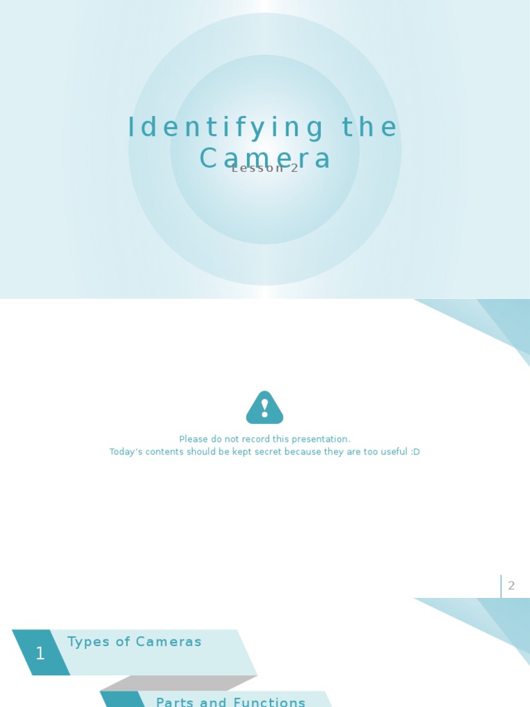 Identifying The Camera | PDF | Digital Single Lens Reflex Camera ...