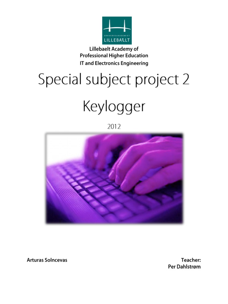 Keylogger | PDF | Software | Areas Of Computer Science